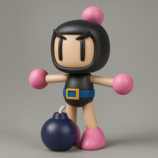 🎮 bomberman・ STL File for 3D printing・Cults