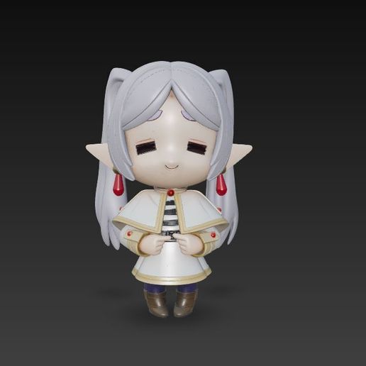 🧝 frieren chibi・ STL File for 3D printing・Cults
