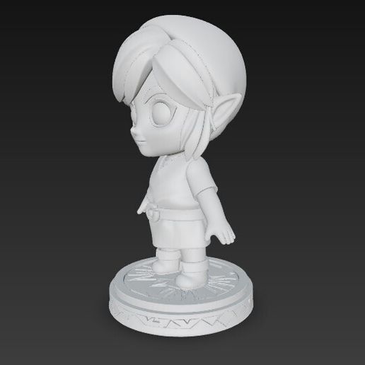 🔗 The Hero of Hyrule in a Cute Form: 3D Printable Cartoon Link Figure ...