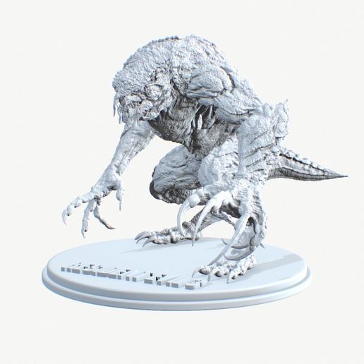 🏹 HUNTER GAMMA - Residual Evil 3 Remake 3D Printable Monster Model (STL ...