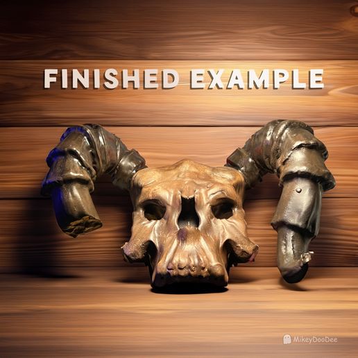 💀 Fallout Death Claw Skull・ 3D File for 3D printing・Cults