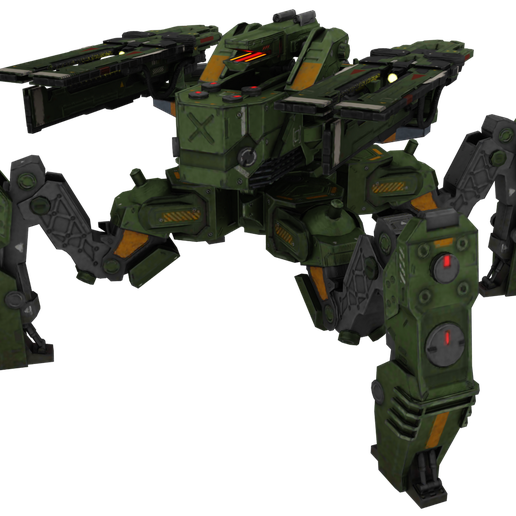 STL file War Robots Solid Jaeger 🦸 ・3D printing template to download・Cults