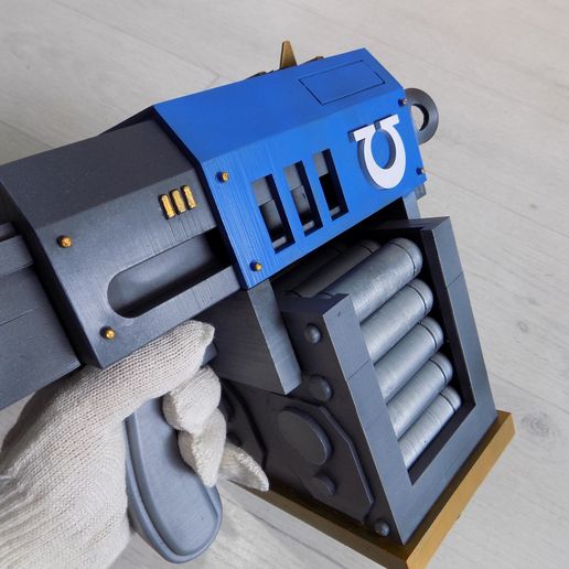 🔫 Assault Bolter・Free 3MF File for 3D printing・Cults