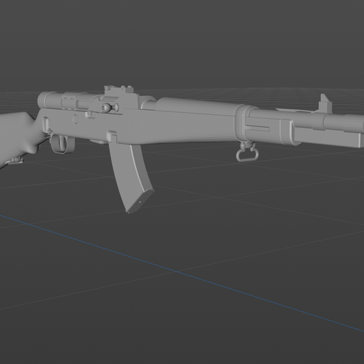 🗺️ German Vollmer M35 rifle 3D model material・ STL File for 3D printing ...