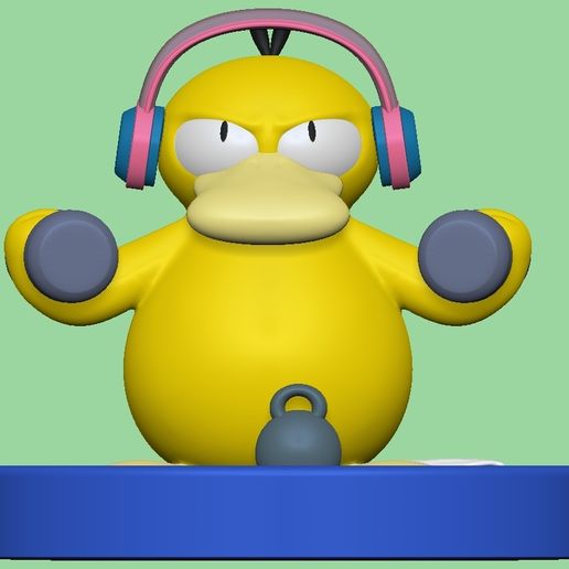 🐉 psyduck EJERCICIO 01・ STL File for 3D printing・Cults