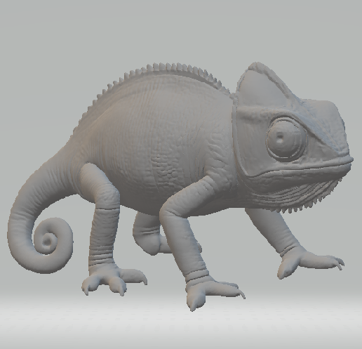 📁 chameleon stl file・ STL File for 3D printing・Cults