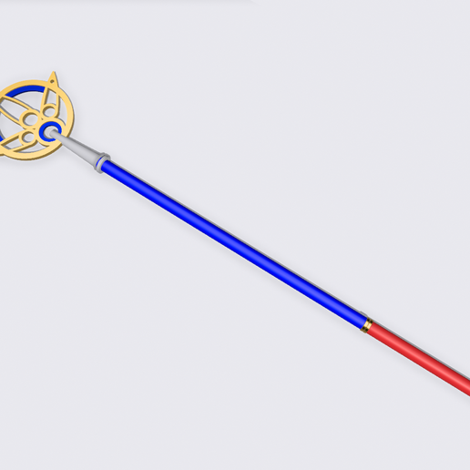 🎭 Yuna's Summoner Staff・Archivo STL para ・Cults