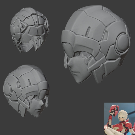 🪖 HT Arcee wearable helmet・ STL File for 3D printing・Cults