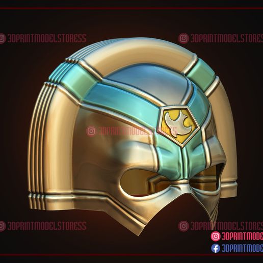 🪖 Peacemaker Helmet - TV Series - John Cena - The Suicide Squad Cosplay ...