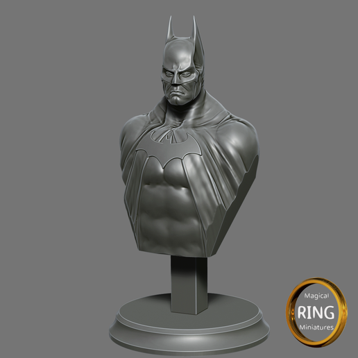 STL file Batman BUST 👤 ・3D printable model to download・Cults