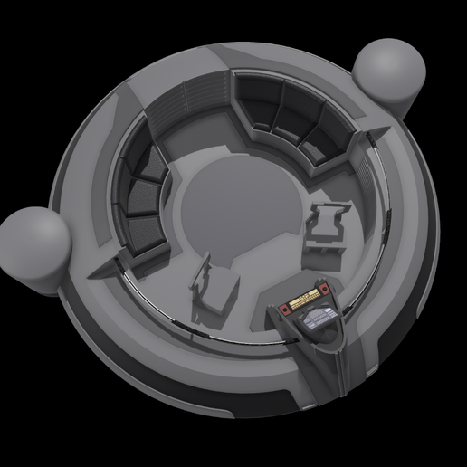 ⭐ Star Wars Senate Repulsorpod for 3.75" and 6" figures・ 3D File for 3D ...