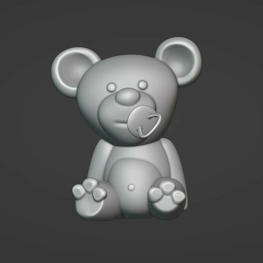 Archivo STL osito 🎮 (OBJ)・Diseño para descargar y imprimir en 3D・Cults
