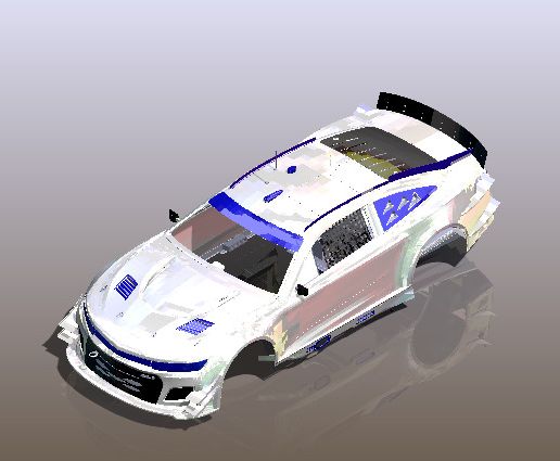 🚗 Nascar・ STL File for 3D printing・Cults