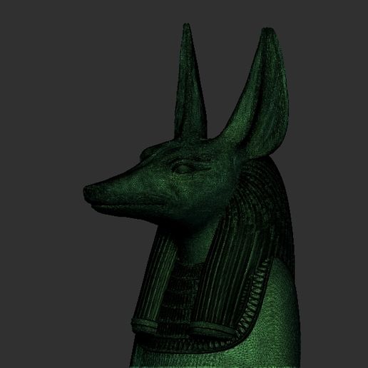 👻 Anubis Jackal God mummy 3d printable model・ 3D File for 3D printing・Cults