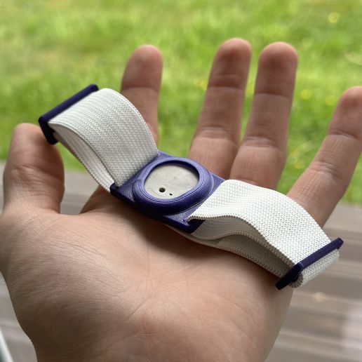 STL file ADJUSTABLE DEXCOM G7 HOLDER 📱 (STEP)・3D printer model to ...