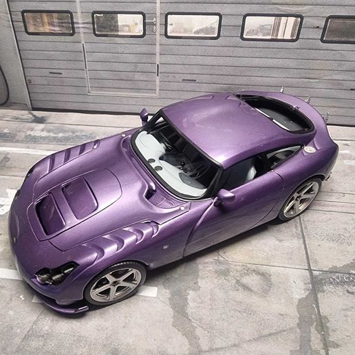 🌆 TVR SAGARIS - 1/24 SCALE KIT・ STL File for 3D printing・Cults