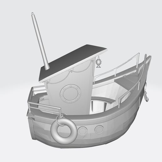 STL file Fantasy Boat 01 🛥️ ・3D printer design to download・Cults