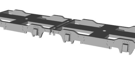 🚂 LNER Standard Gresley bogie 8ft 6in wheelbase 1/43 scale・ 3D File for ...