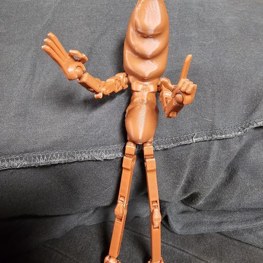 🪱 Marcus the Worm VR Chat Inspired T13 Legends Dummy 13 Figure・3D Print with the Creality K1 Max ...