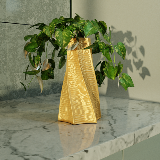 STL file FLOWER VASE 💐 ・3D printing design to download・Cults