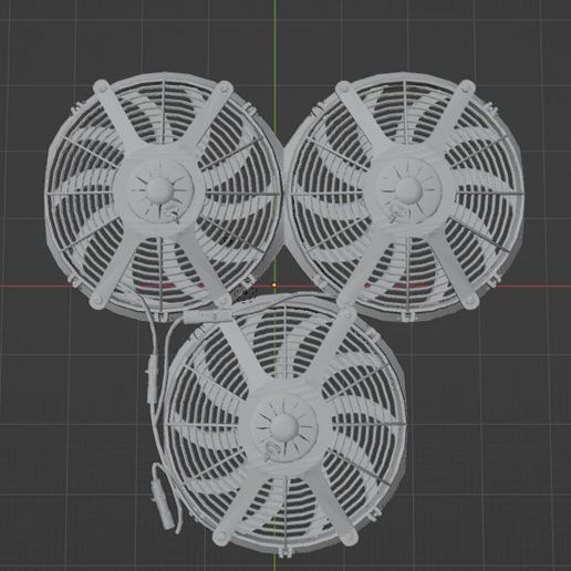 🎨 Cooling Fans・ STL File for 3D printing・Cults