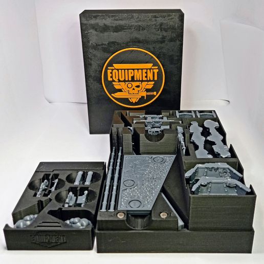 🎲 Kill Team 2024 - Equipment Holder (and Dice Tray!)・ STL File for 3D ...