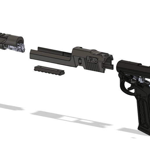 🔫 Magnum L5 type Kit for AAP-01・ STL File for 3D printing・Cults
