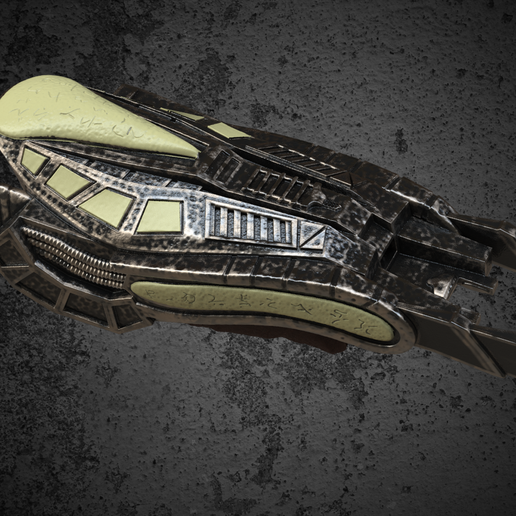 ️ Feral Predator Right Gauntlet・ STL File for 3D printing・Cults