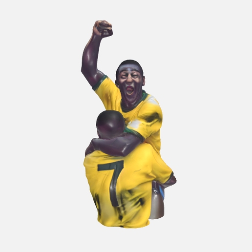 👤 Pelé - Figure・ OBJ File for 3D printing・Cults