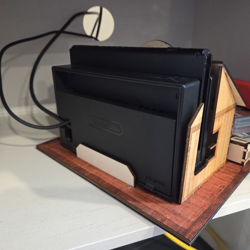 🆕 Animal Crossing New Horizon - Nook's Cranny Switch Dock LaserCut ...
