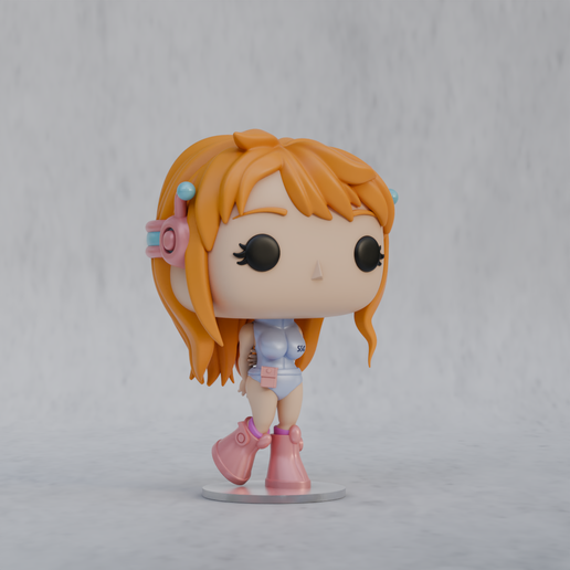 3D file One Piece Nami egghead oufit funko POP fanart ~digital .stl ...