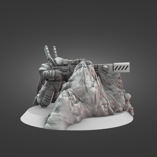 🔫 Custom Tau Sniper・Free STL File for 3D printing・Cults