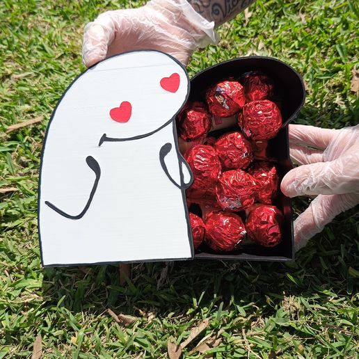 📦 flork box valentine's day - 3MF・Free STL File for 3D printing・Cults