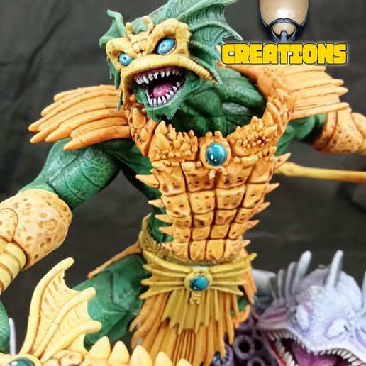 STL file Mer-Man Statue 215mm Tall!!! 🗿 ・3D printing model to download ...