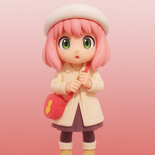 🕵️‍♀️ Anya Forger Chibi - Cute Figure from Spy x Family・ STL File for ...