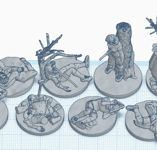 🎲 Corpse Token - Last Friday・Free STL File for 3D printing・Cults