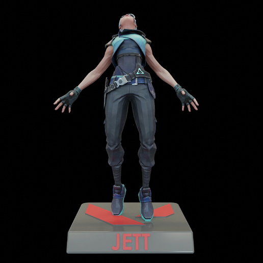 STL file Jett Revived (High Detailed) 👾 ・3D printing idea to download・Cults