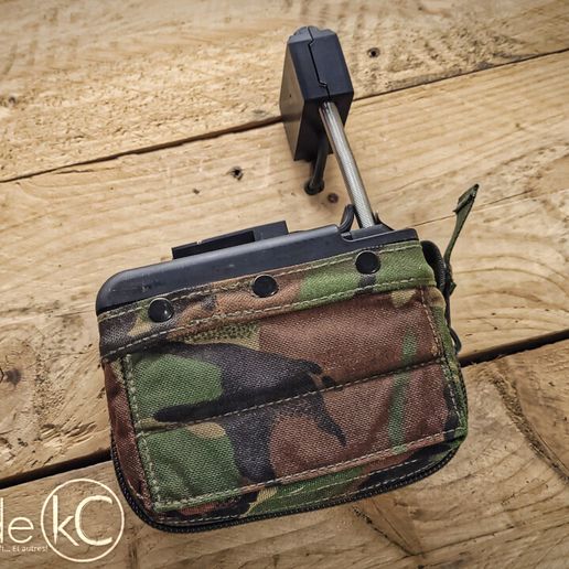 🔫 Airsoft m249 hicap ammobox from real 100rds nutsack・ STL File for 3D ...