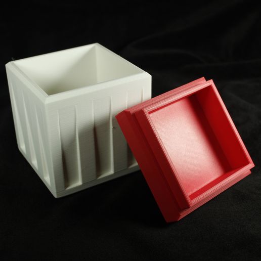 STL file Canadian Storage Crate Container Box Shipping Cargo 📦 ・3D ...