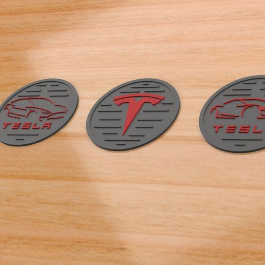 🆕 NEW for 2022, TESLA coaster models.・ STL File for ・Cults