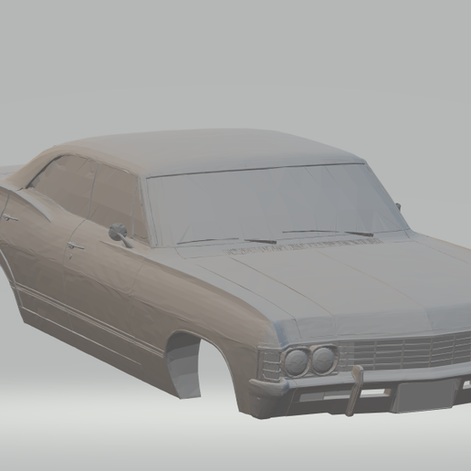 🚗 Impala sedan 67・ STL File for ・Cults