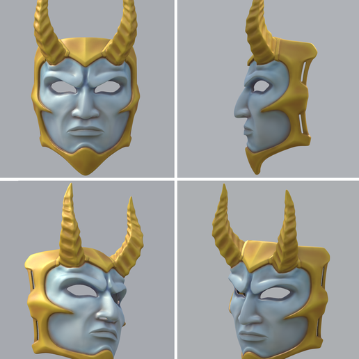🎃 cosplay mask - Solitaire・Free STL File for 3D printing・Cults