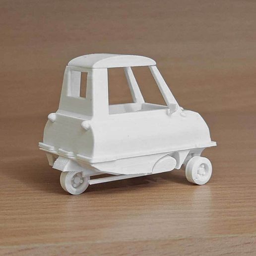 🚗 Peel P50 Microcar・Free 3D File for 3D printing・Cults
