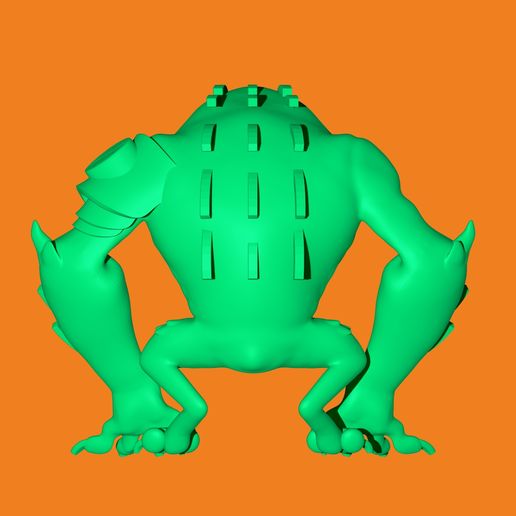 Download free STL file BEN 10 - Alien Wildmutt FREE • Object to 3D print ・ Cults
