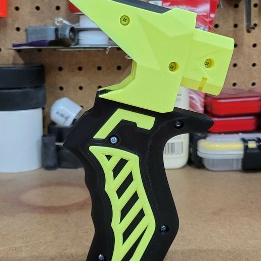 🎠 Nerf Rival Saturn Grip・Free 3D File for ・Cults