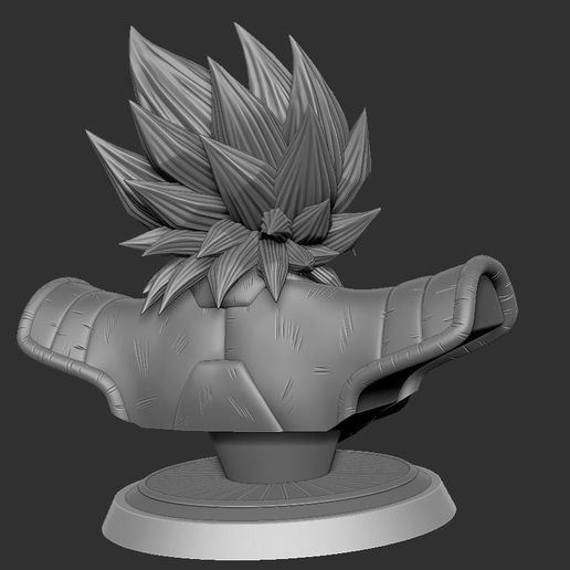 👤 Broly Bust 3D print model・ STL File for 3D printing・Cults