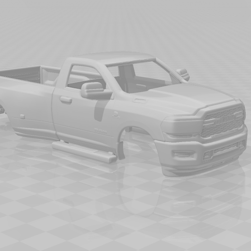 🐏 ram single cab・ 3D File for 3D printing・Cults