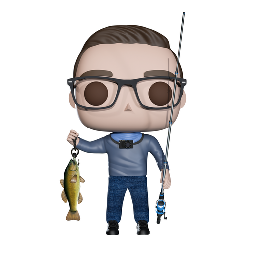 👨 Funko pop fisherman・ STL File for 3D printing・Cults
