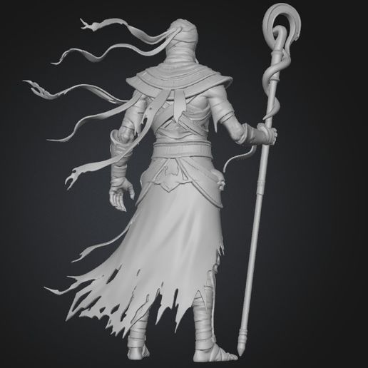🎲 Lich Master・ STL File for 3D printing・Cults
