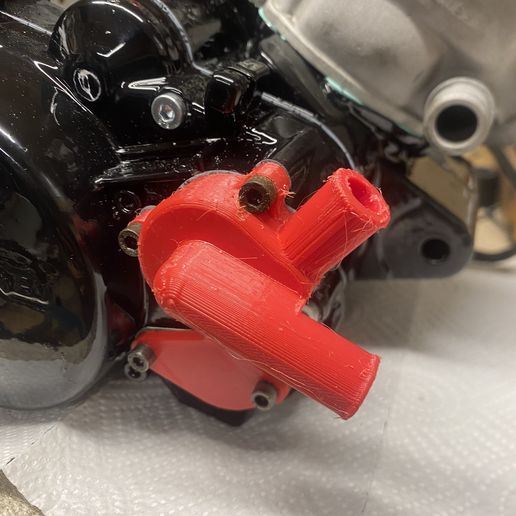 Free 3MF file Derbi Senda euro2 waterpump cover 🧑‍🔧 ・3D printing design ...